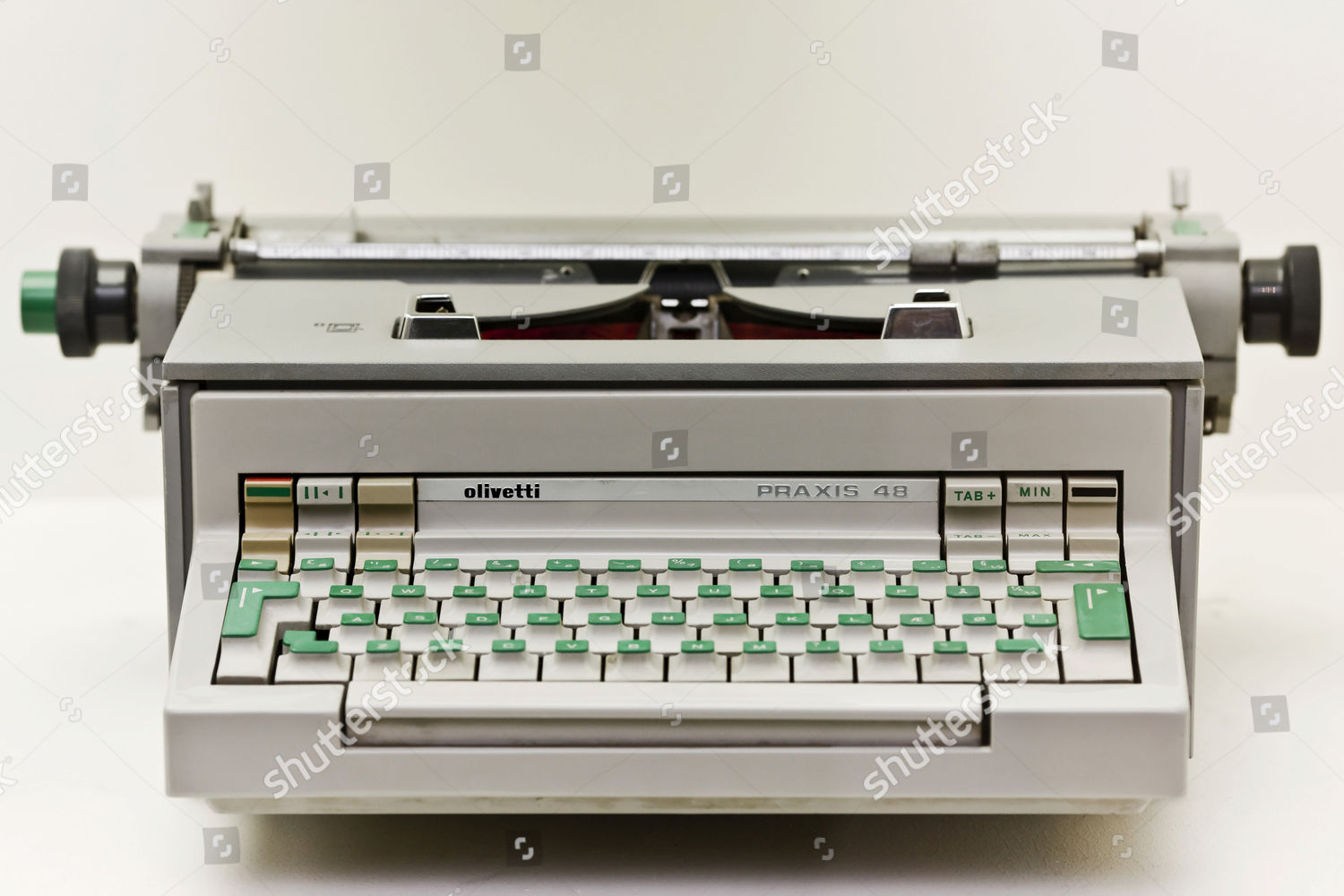 Olivetti Electric Typewriter 1964 Editorial Stock Photo - Stock Image ...