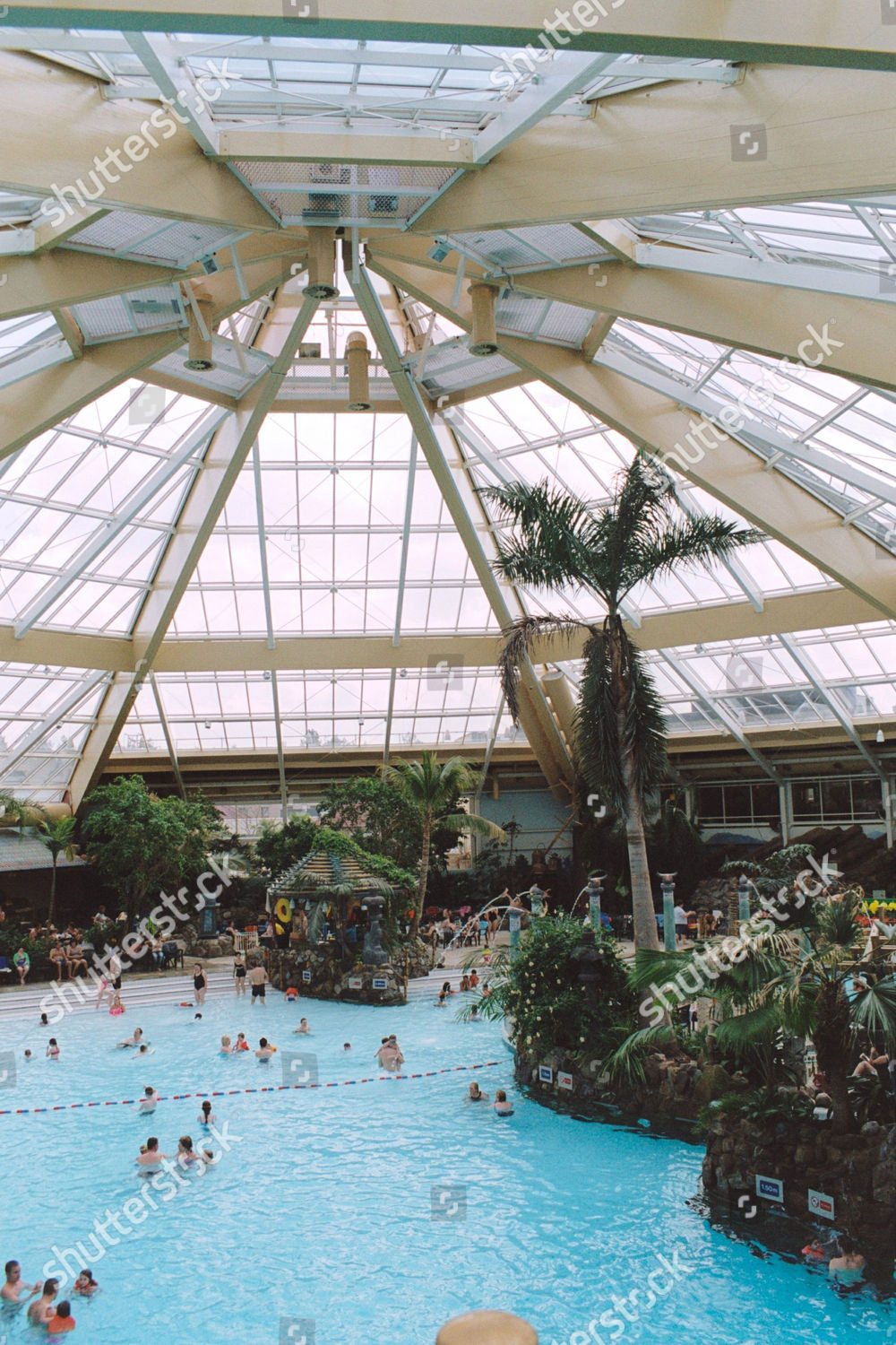 Swimming Pool Center Parcs Editorial Stock Photo - Stock Image ...