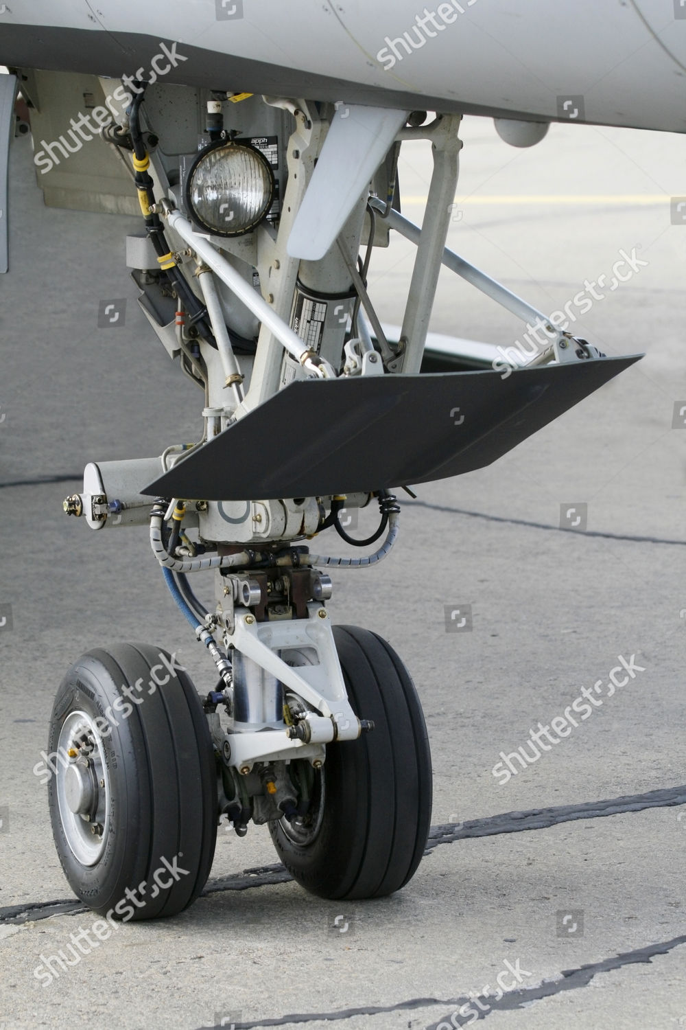 Retractable Landing Gear Combat Aircraft Nose Editorial Stock Photo ...