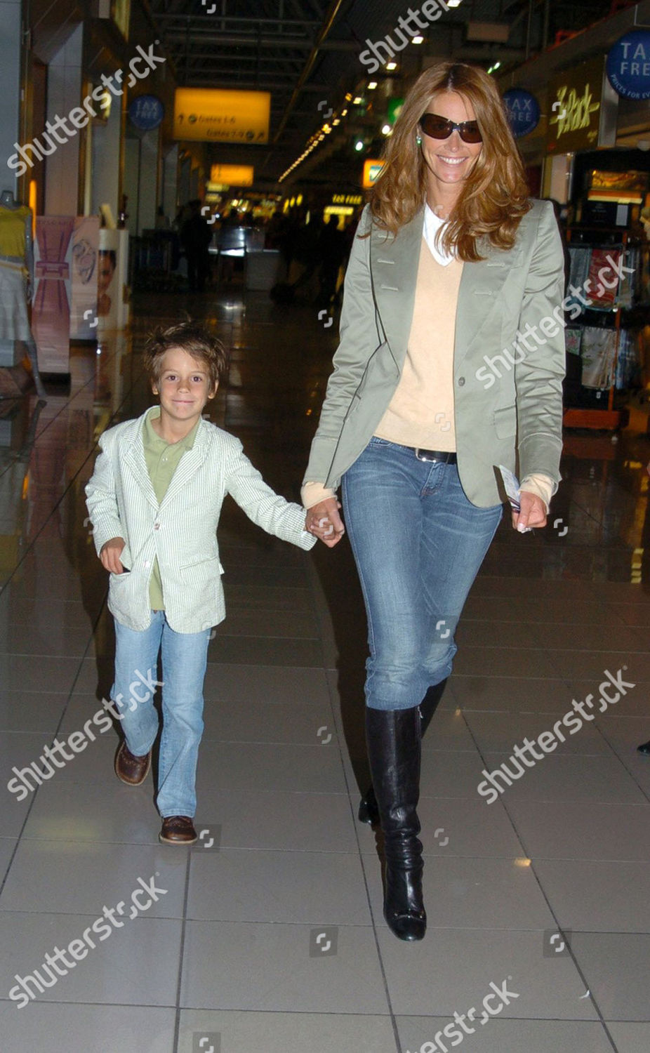 Elle Macpherson Her Son Arpad Flynn Editorial Stock Photo - Stock Image ...