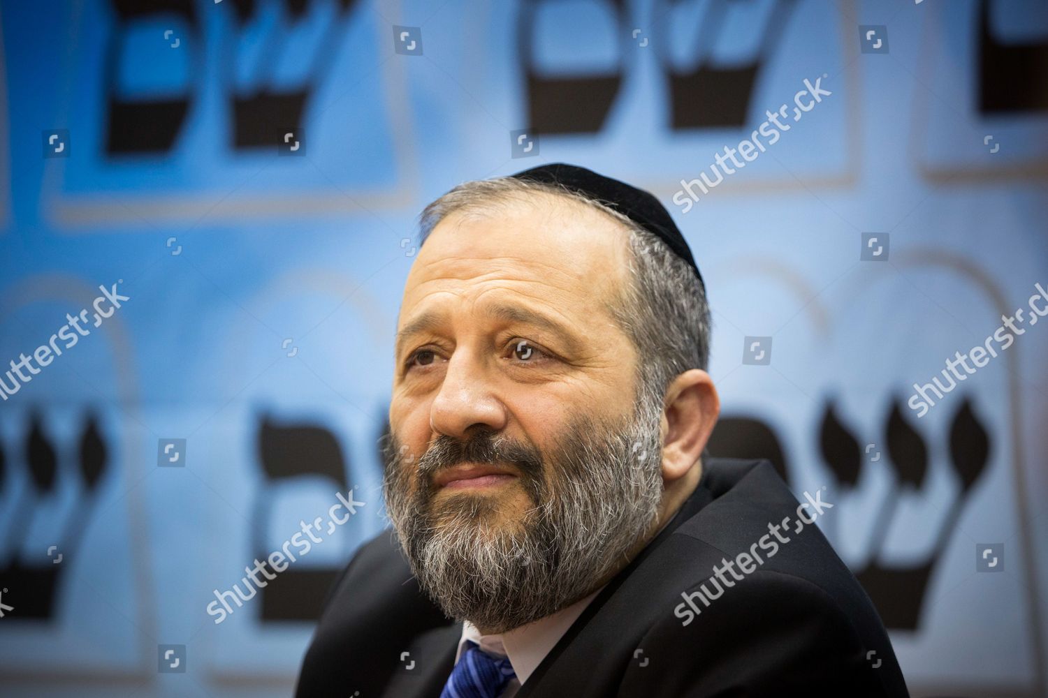 Leader Israels Shas Political Party Aryeh Editorial Stock Photo - Stock ...