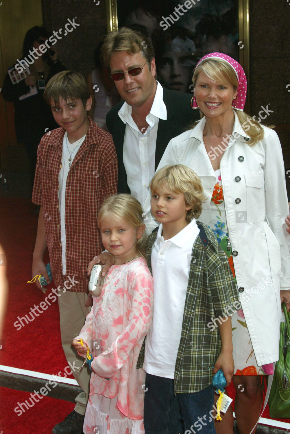 Christie Brinkley Peter Cook Family Editorial Stock Photo - Stock Image ...