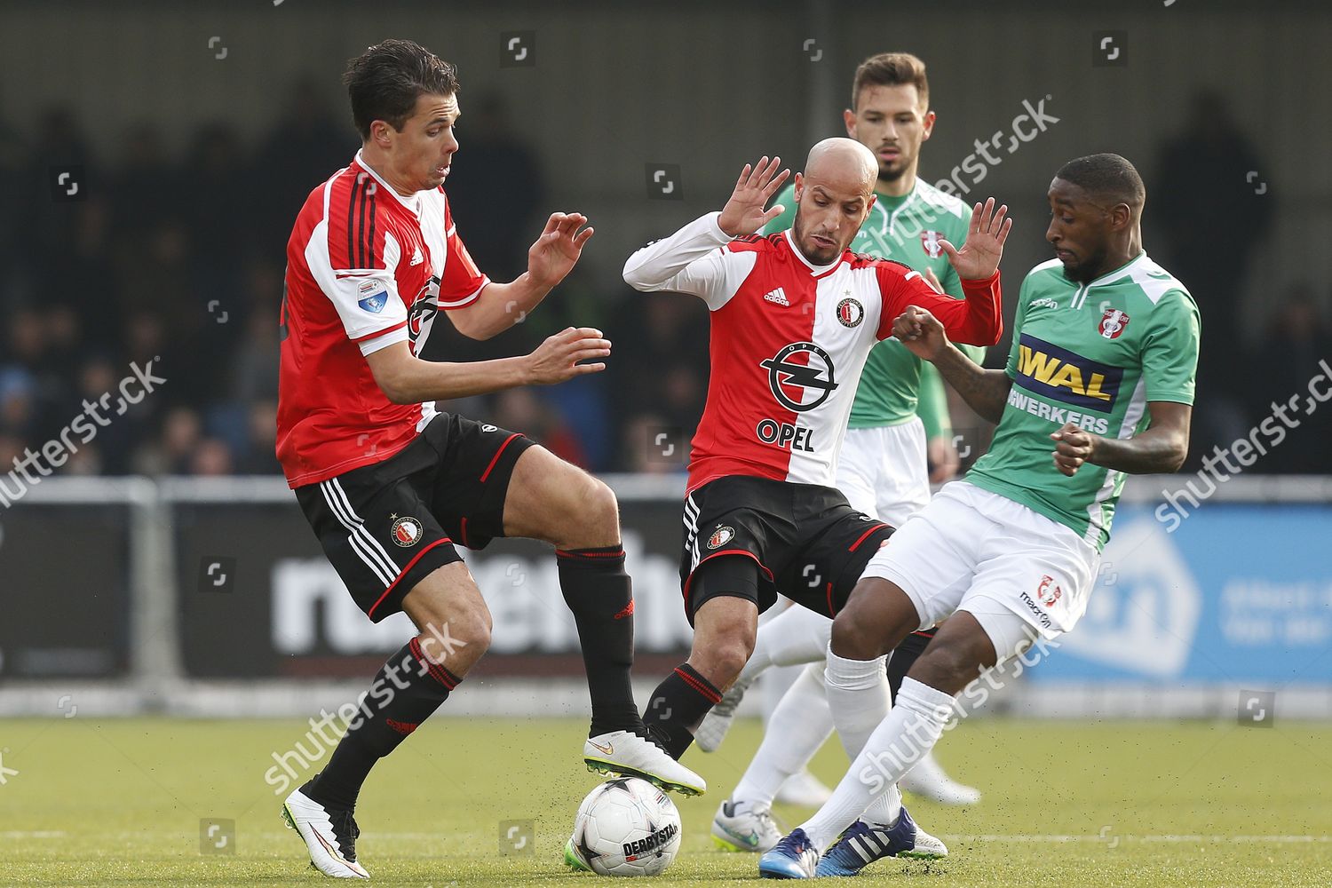 Lr Mitchell Te Vrede Feyenoord Karim Editorial Stock Photo - Stock ...