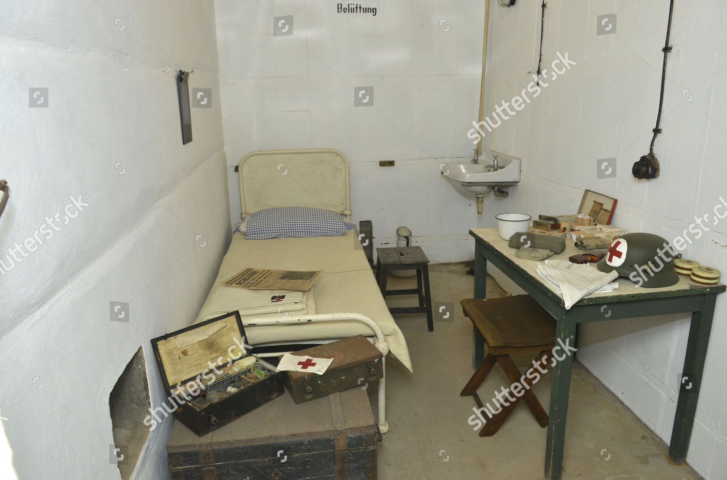 Battery Lothringen Observation Tower Command Bunker Editorial Stock ...