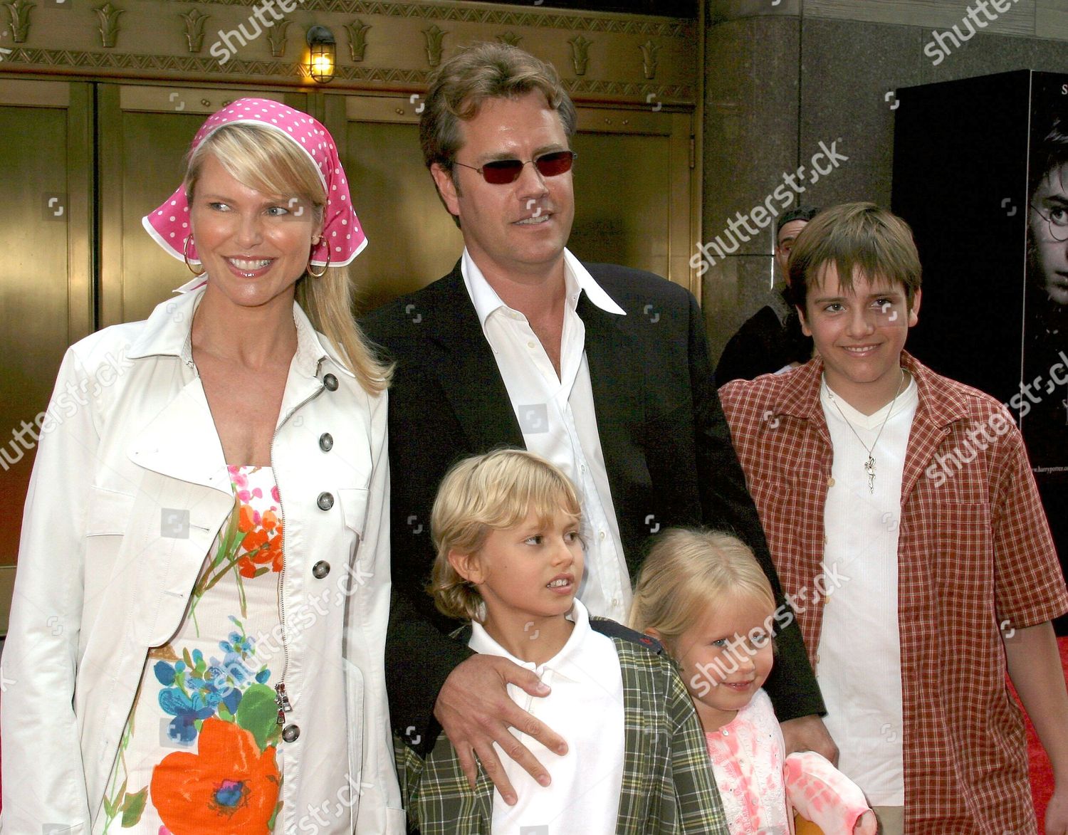 Christie Brinkley Peter Cook Their Children Editorial Stock Photo ...