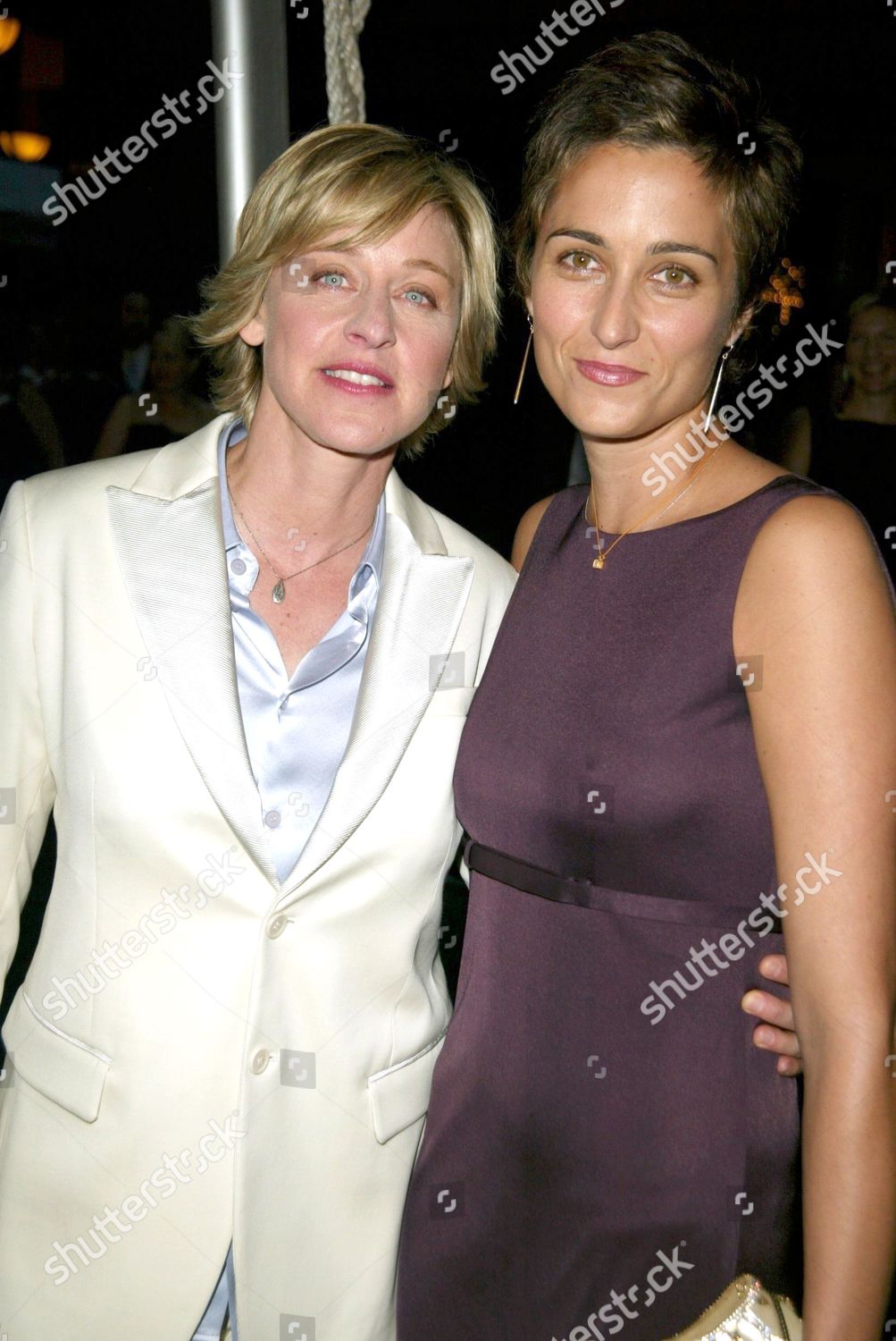 Ellen Degeneres Alexandra Hedison Editorial Stock Photo - Stock Image ...