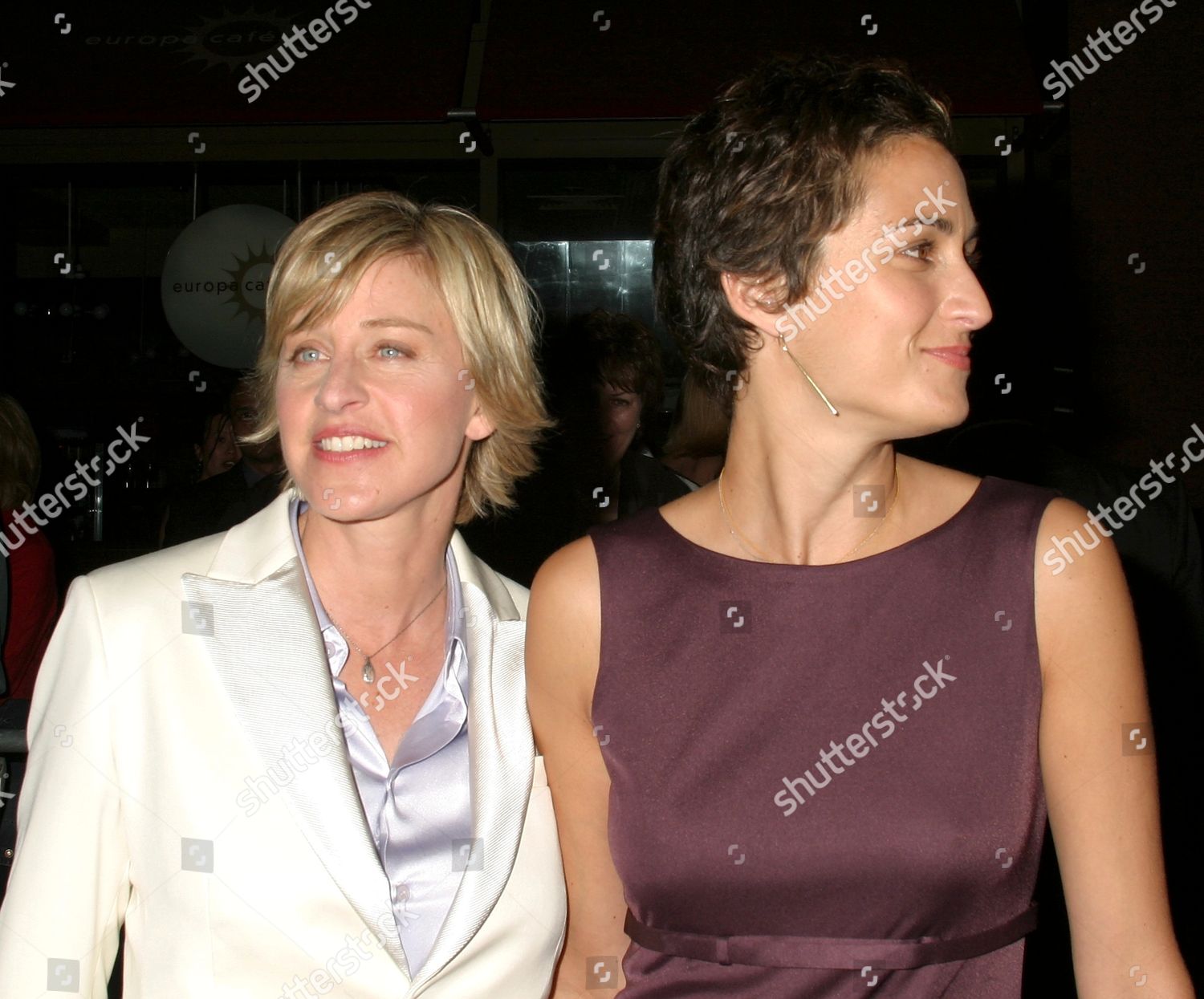 Ellen Degeneres Alexandra Hedison Editorial Stock Photo - Stock Image ...