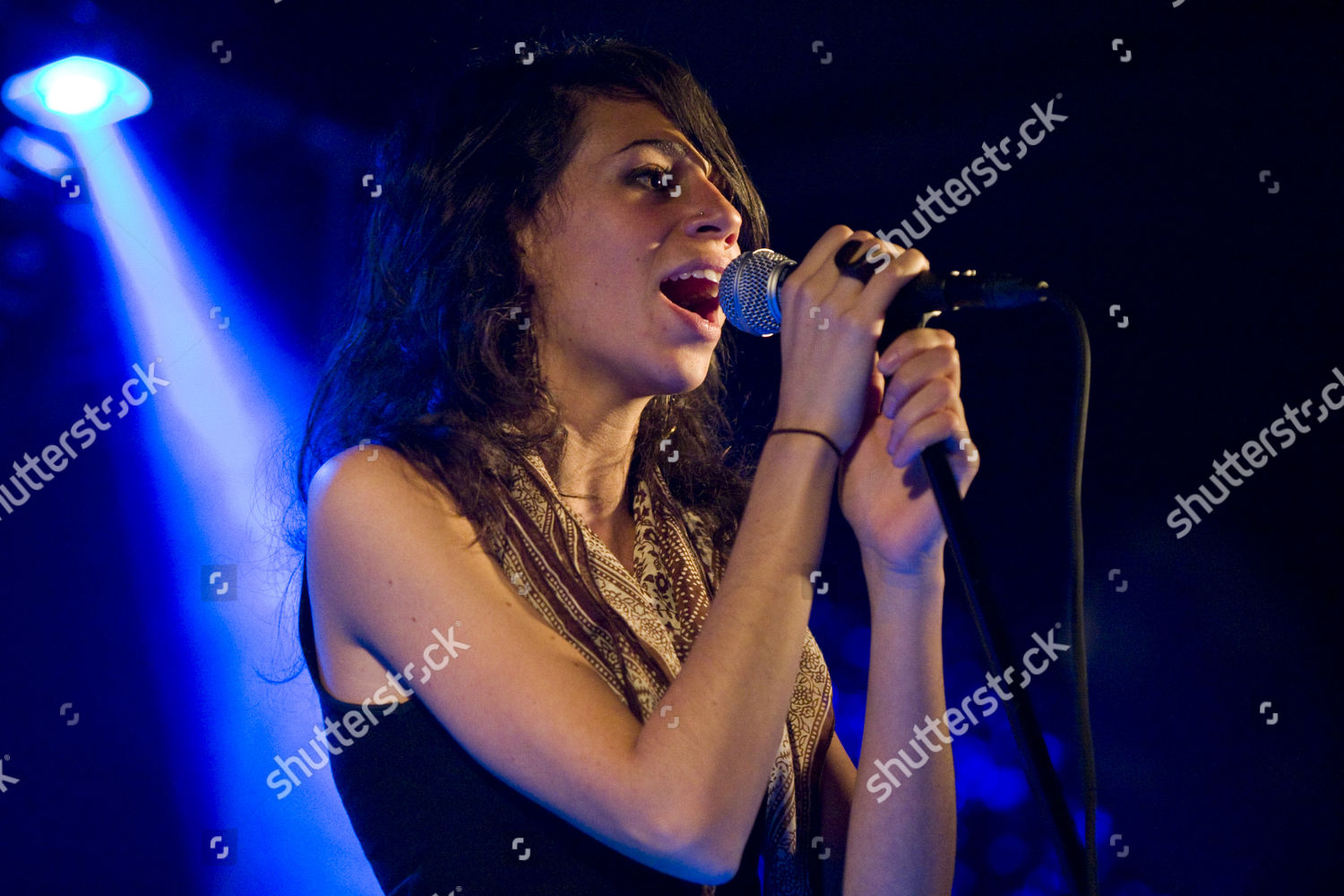 Singer Nicole Zribi Aka Djemeia Swiss Editorial Stock Photo - Stock ...