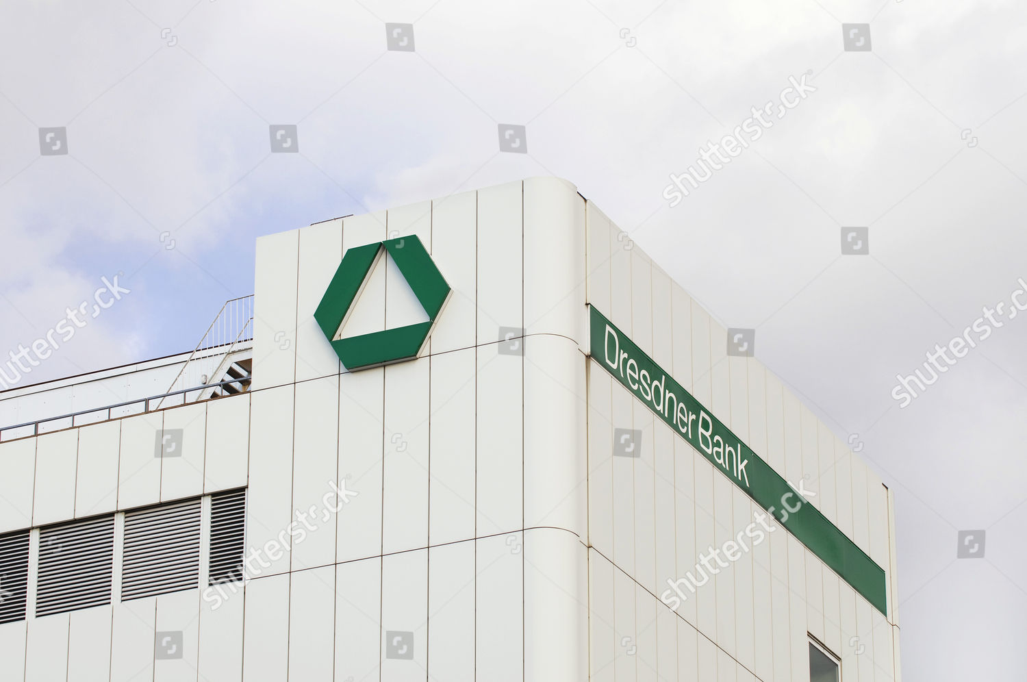 Dresdner Bank Logo Signage On Commercial Editorial Stock Photo - Stock ...