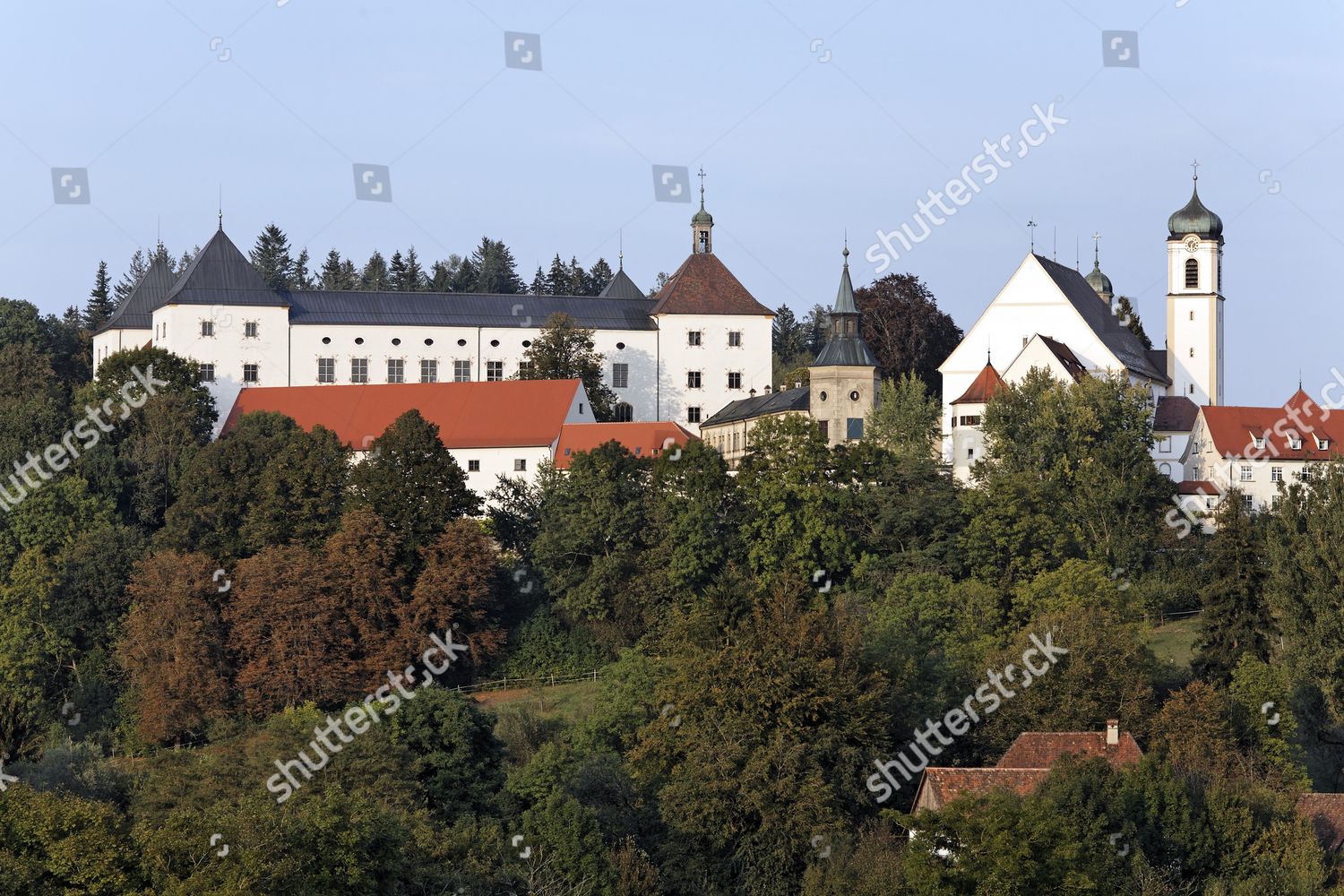 Schloss Wolfegg Baronial Castle Church Allgaeu Editorial Stock Photo ...