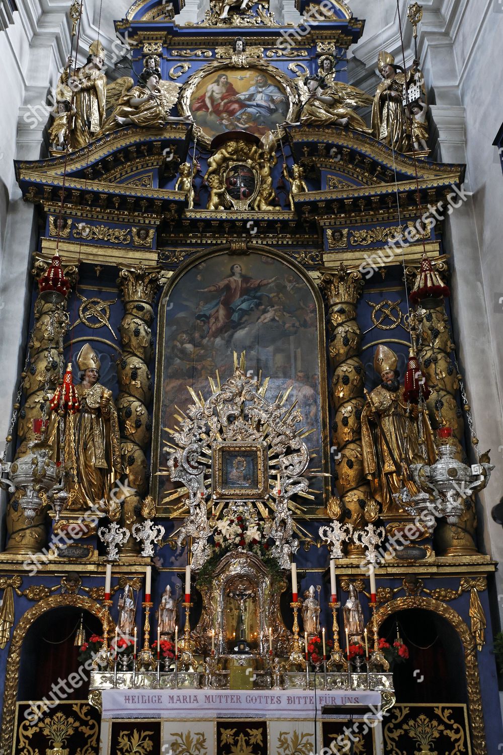 Pilgrimage Church Basilica Maria Plain Baroque Editorial Stock Photo ...