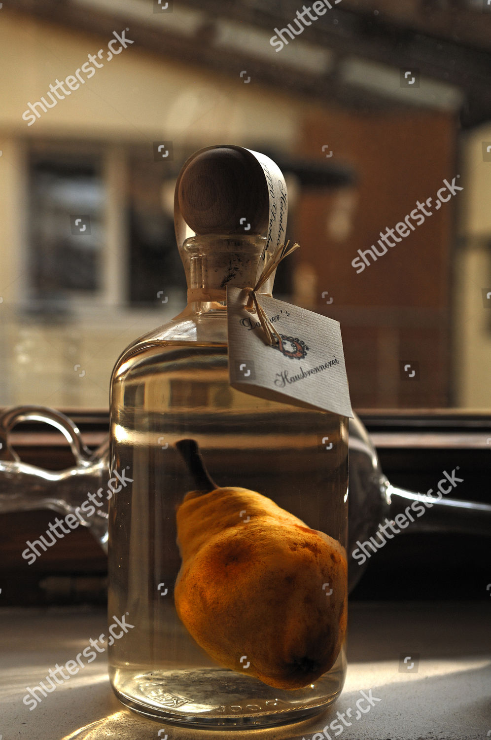 Bottle Original Williams Christ Pear Distillery Editorial Stock Photo ...