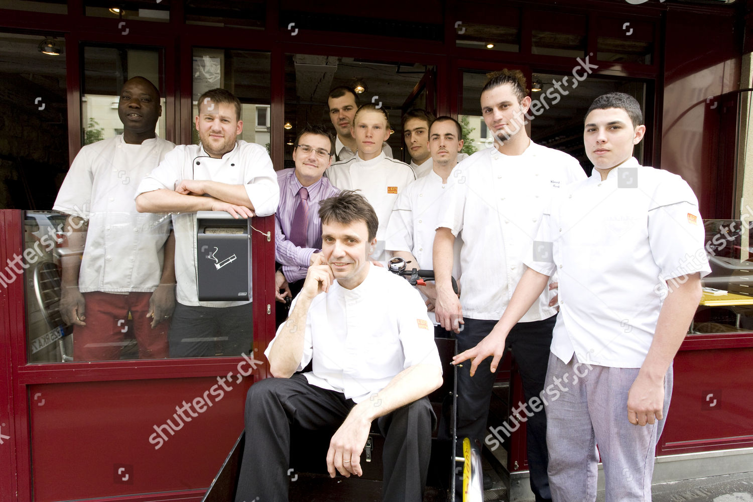 Service Crew Lepi Dupin Restaurant Head Editorial Stock Photo - Stock ...