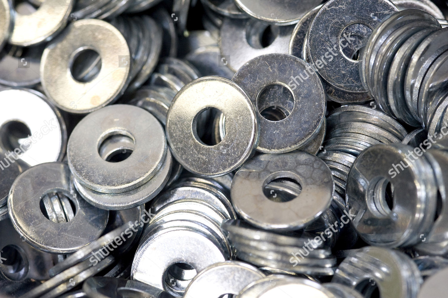 Washers Equipment Assembly Installation Material Editorial Stock Photo ...