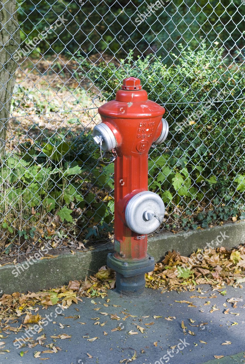 Red Water Hydrant By Roadside Germany Editorial Stock Photo - Stock ...