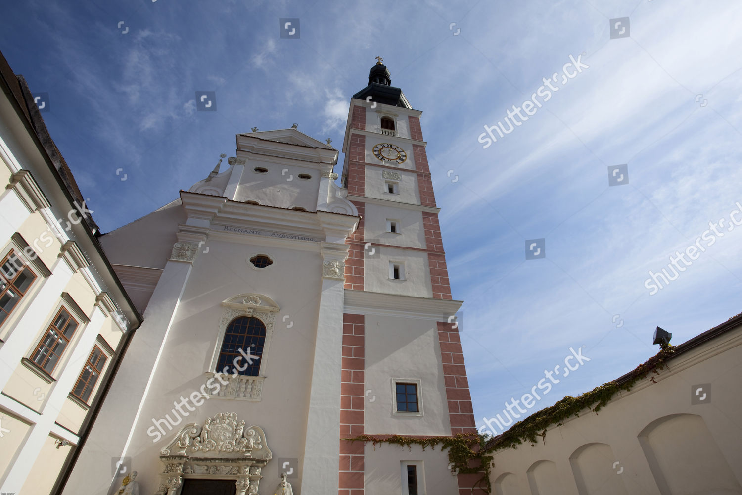 Norbertine Abbey Geras Monastery Waldviertel Forest Editorial Stock ...