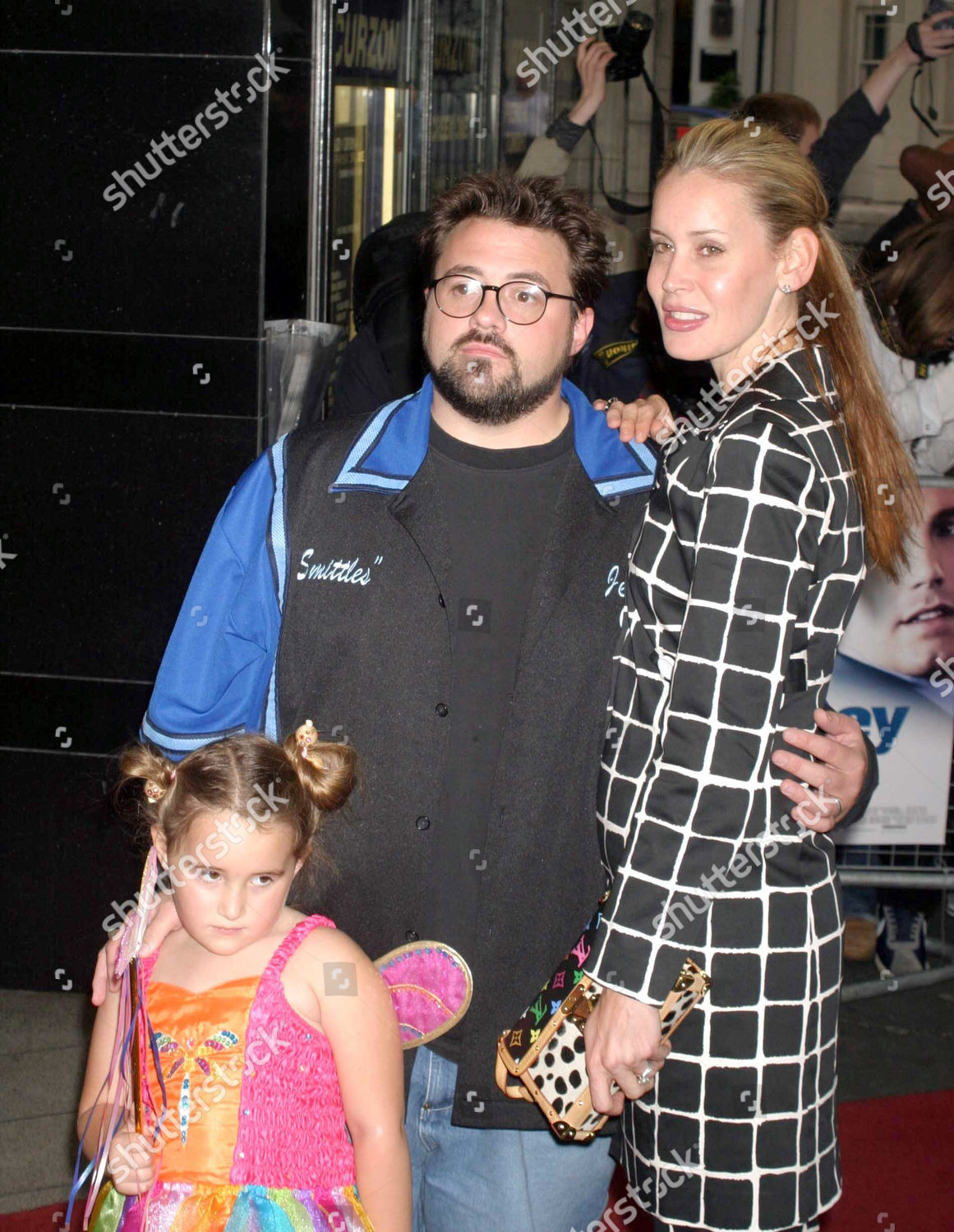Kevin Smith Wife Jennifer Schwabach Daughter Editorial Stock Photo ...