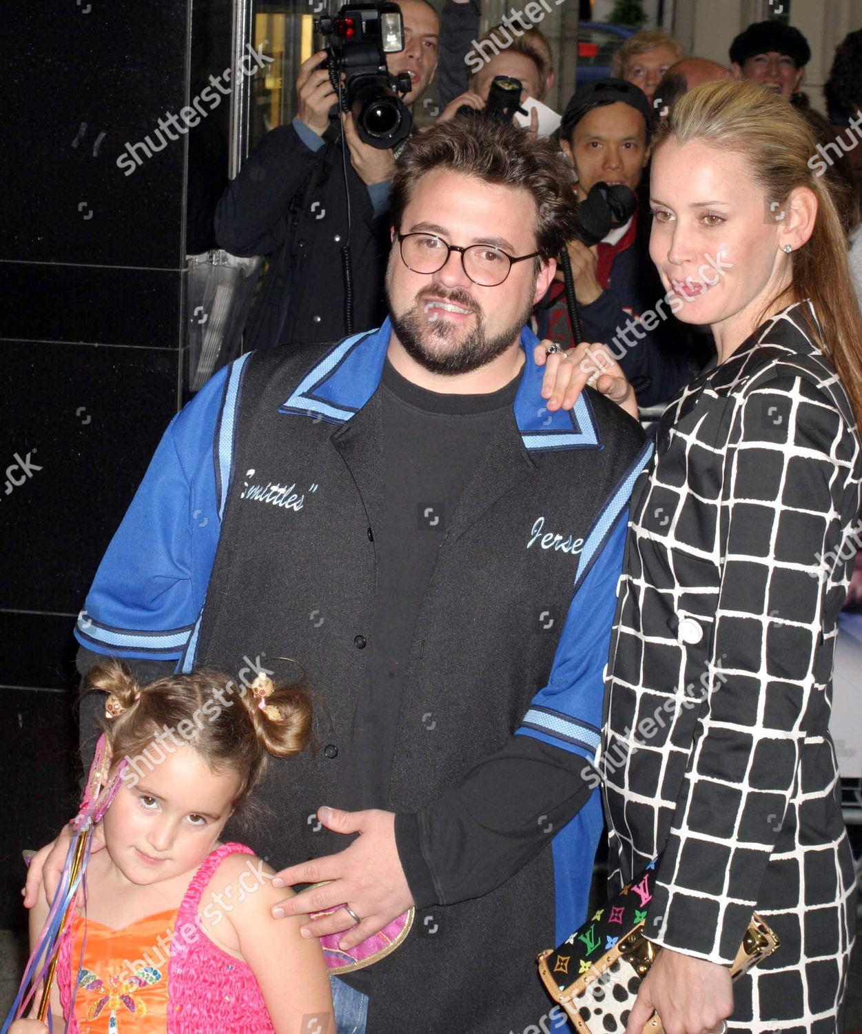 Kevin Smith Wife Jennifer Schwabach Daughter Editorial Stock Photo ...