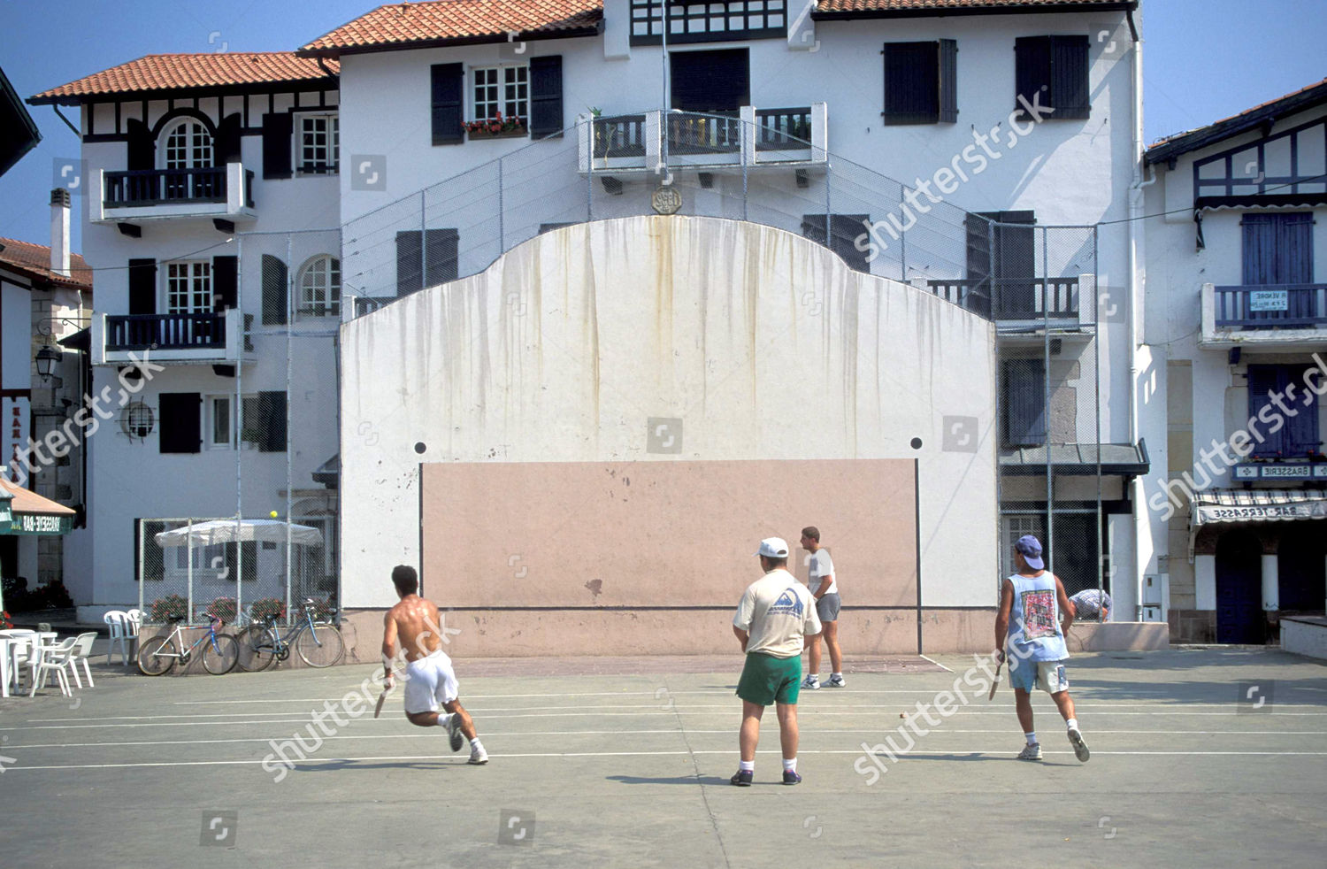Basque Ball Game Ascain Itxassou Editorial Stock Photo - Stock Image ...