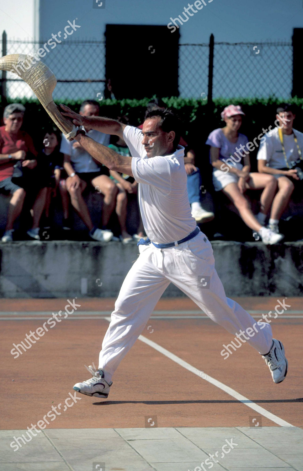 Basque Ball Game Big Chistera Saint Editorial Stock Photo - Stock Image ...