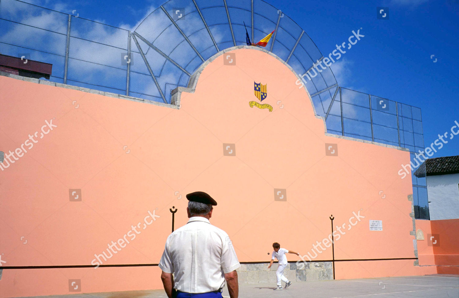 Basque Ball Game Free Hands Saint Editorial Stock Photo - Stock Image ...
