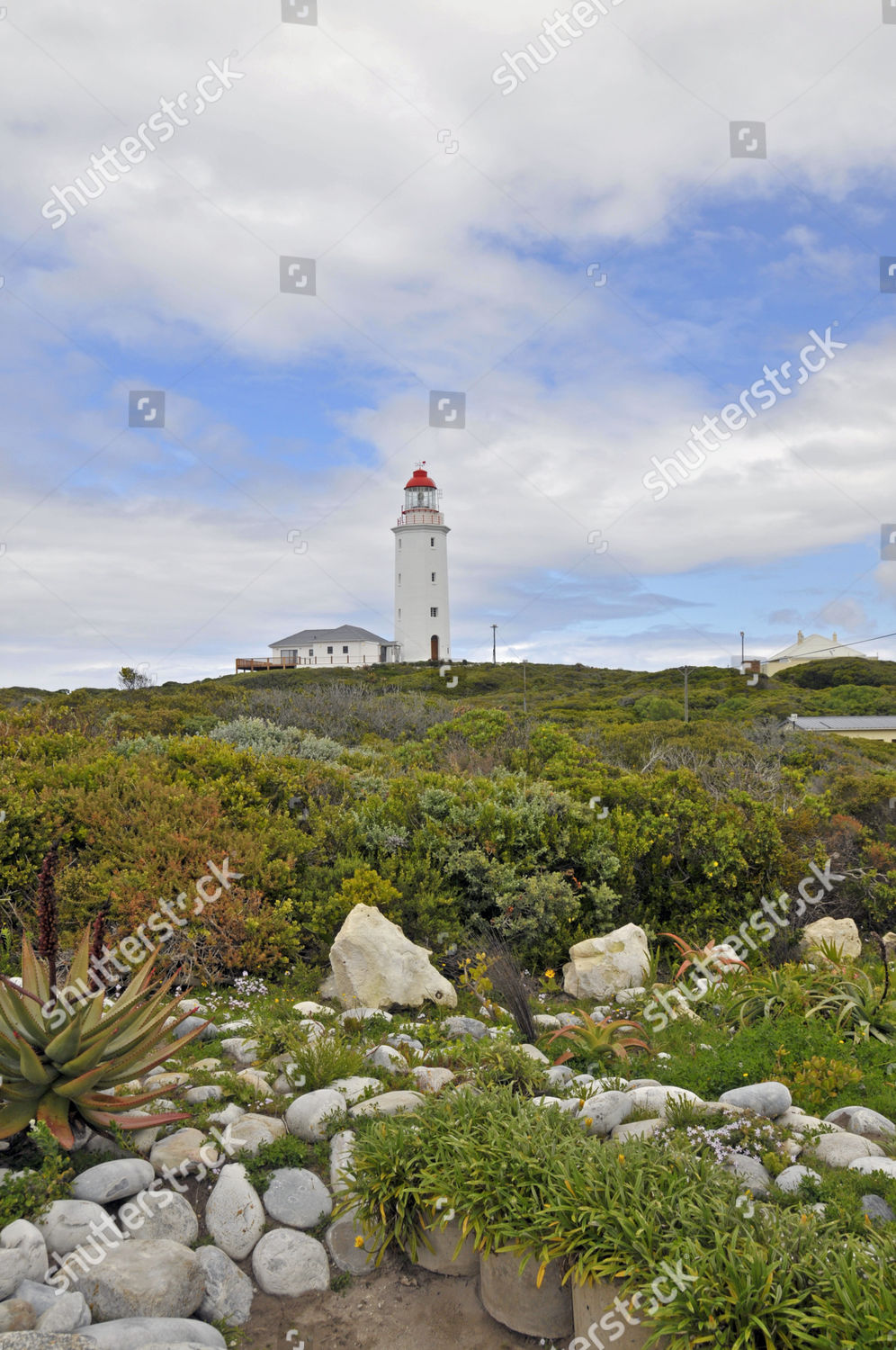 Lighthouse Danger Point Agulhas National Park Editorial Stock Photo ...