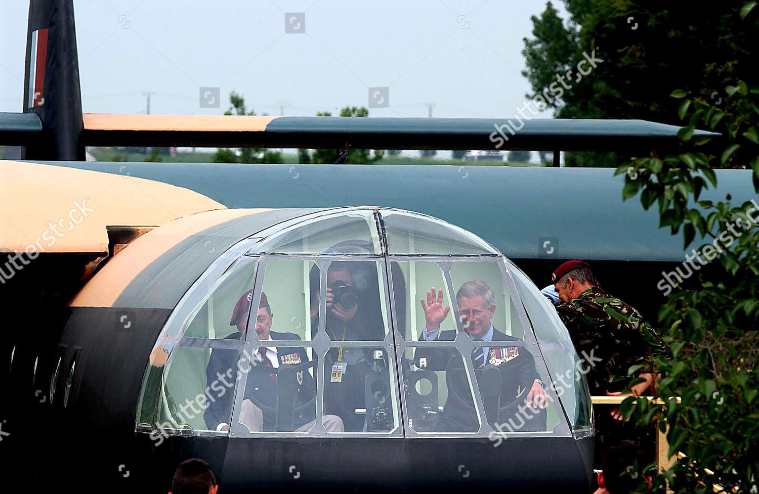Jim Wallwork Prince Charles Replica Glider Editorial Stock Photo ...