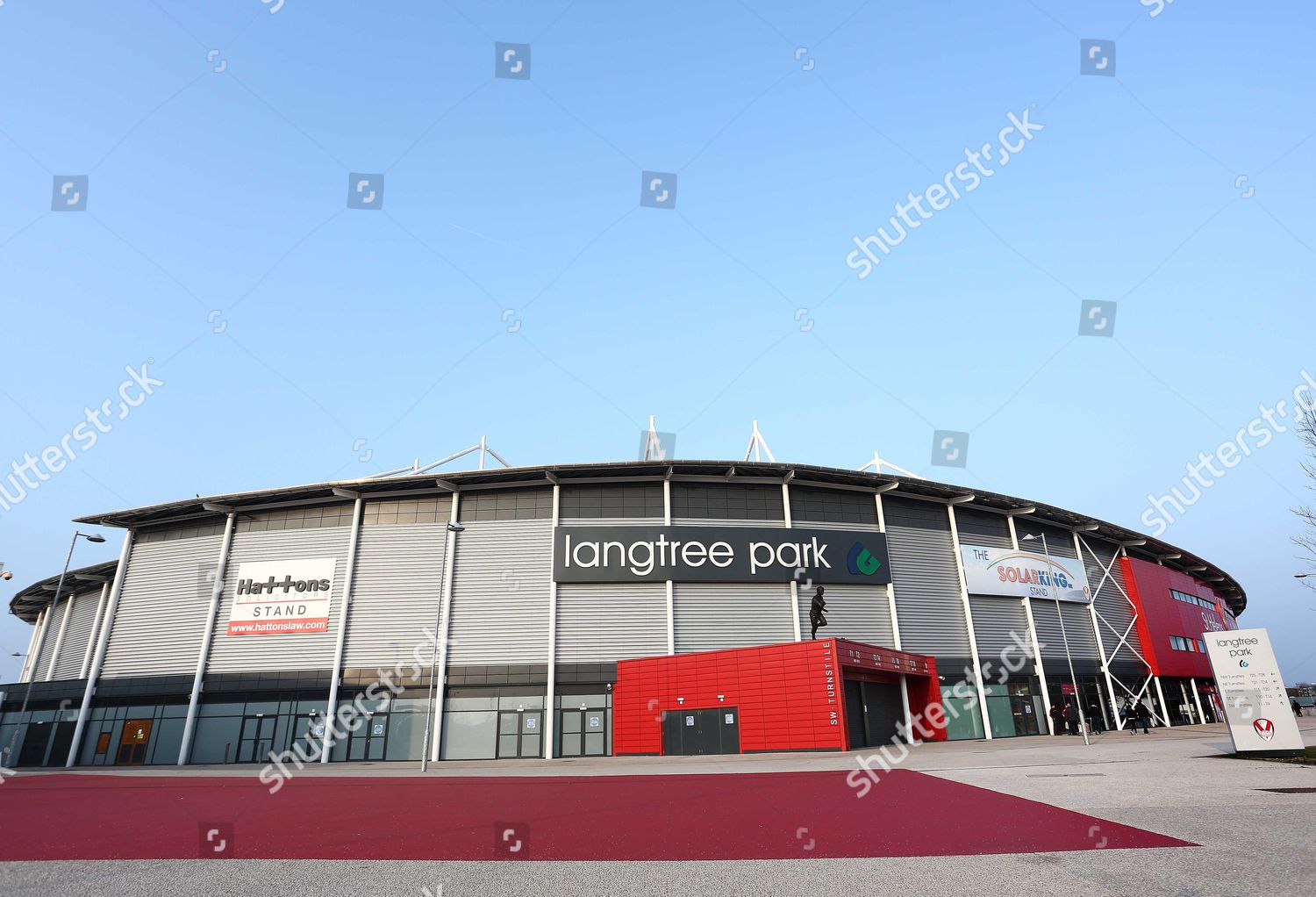 General View Langtree Park Home Stadium Editorial Stock Photo - Stock ...