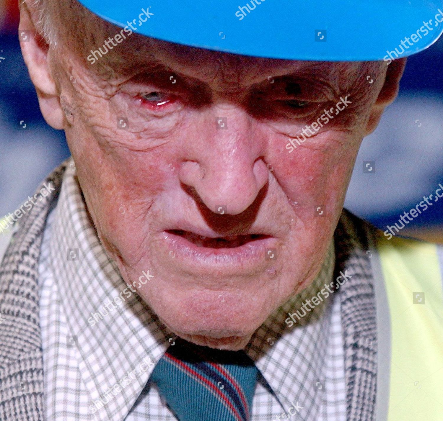 Hurricane Pilot Ray Holmes Watches Removal Editorial Stock Photo ...