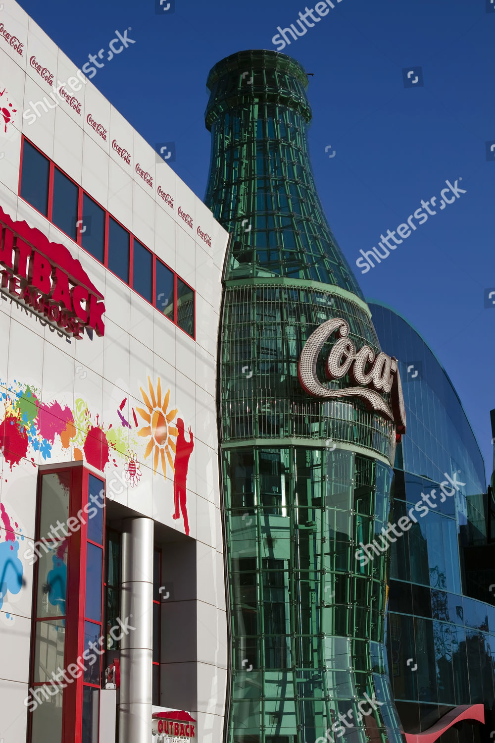 Cocacola Store On Las Vegas Blvd Editorial Stock Photo - Stock Image ...
