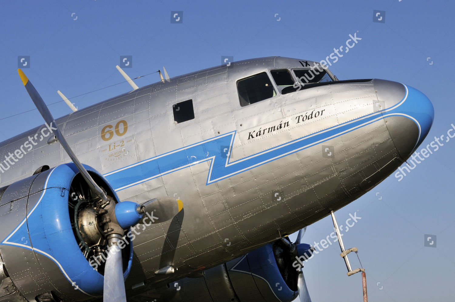 Details Russian Passenger Plane Lisunov Li2 Editorial Stock Photo ...