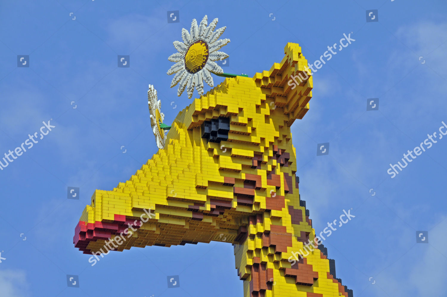 Head Giraffe Made Lego Bricks Legoland Editorial Stock Photo - Stock ...