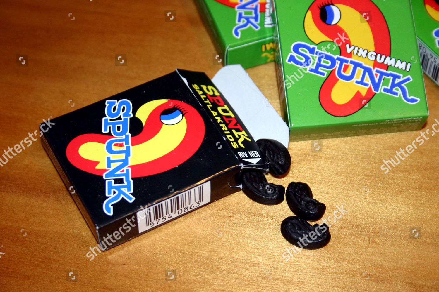 Spunk Danish Wine Gum Sweets Editorial Stock Photo - Stock Image ...