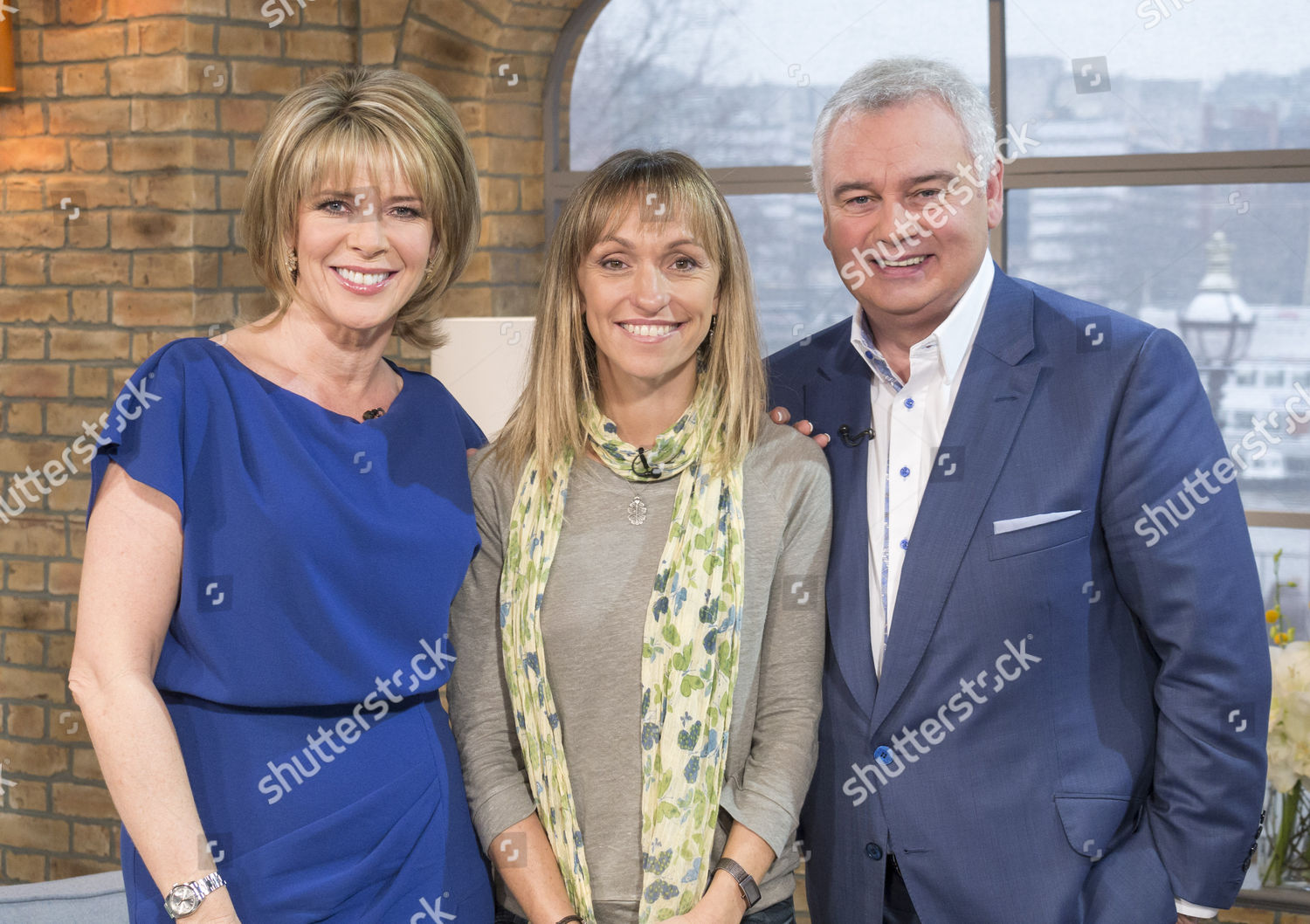 Ruth Langsford Michaela Strachan Eamonn Holmes Editorial Stock Photo ...