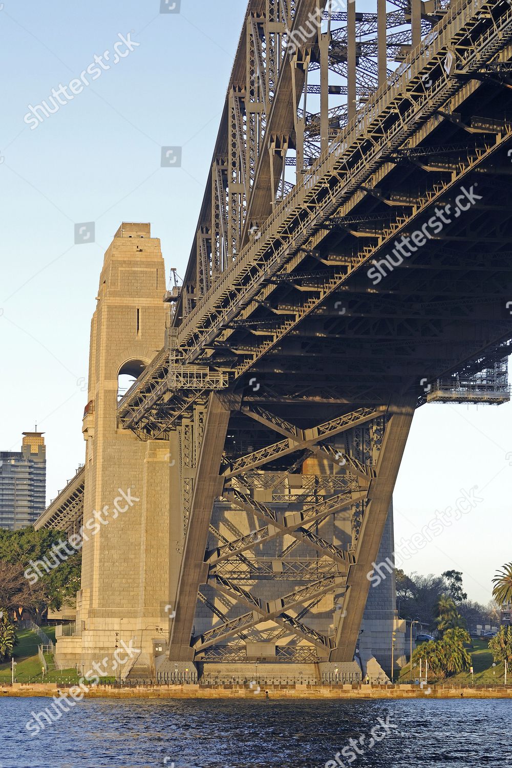 Walkin Pylon Harbour Bridge Sydney Australia Editorial Stock Photo ...