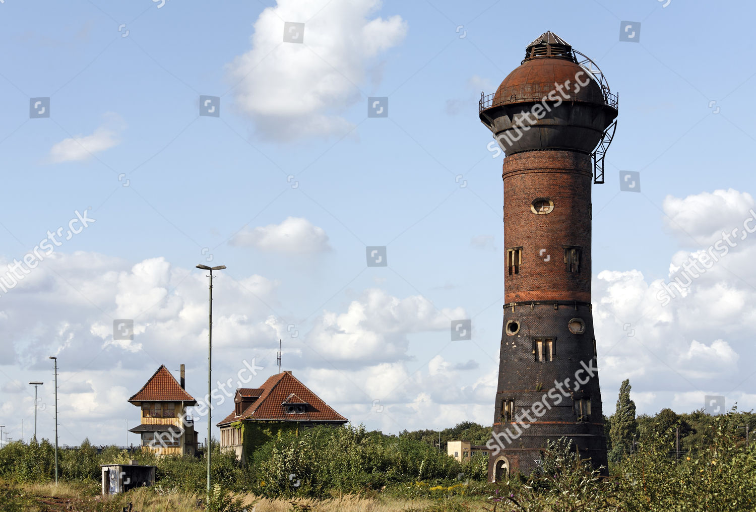 Historic Water Tower North Abandoned Shunting Editorial Stock Photo ...
