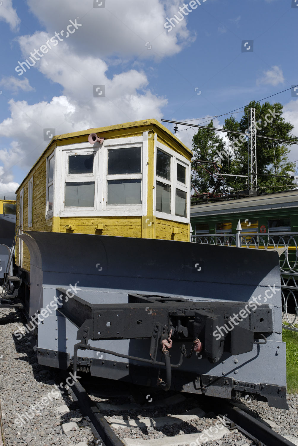 Railway Snowplow Tsum Built 1930 Moscow Editorial Stock Photo - Stock ...