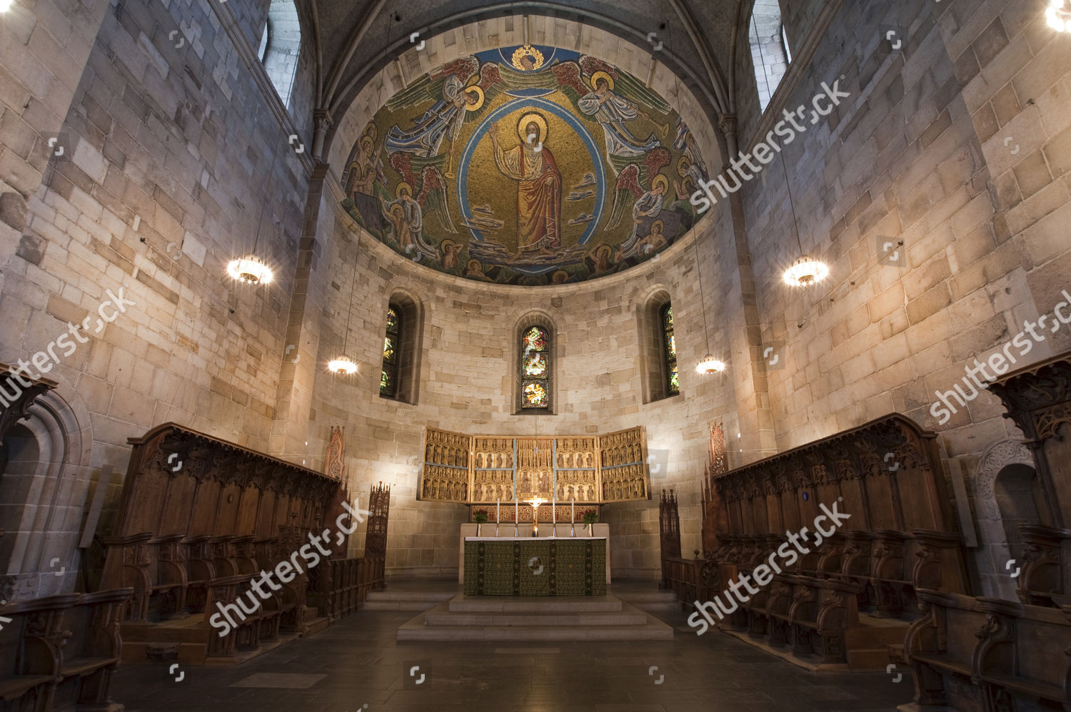Lund Cathedral Lunds Domkyrka Skane Sweden Editorial Stock Photo ...
