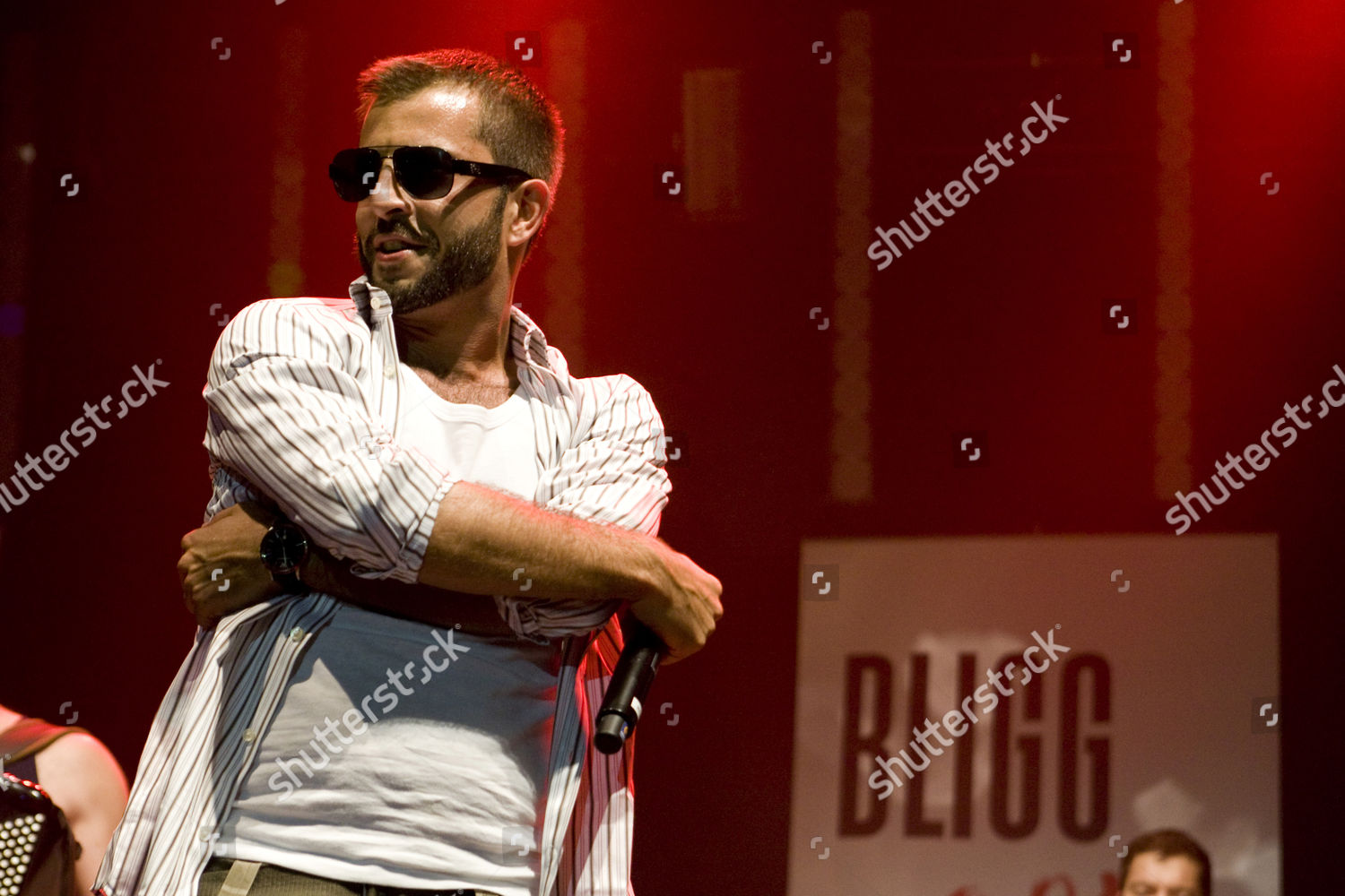 Swiss Rapper Marco Bliggensdorfer Aka Bligg Editorial Stock Photo ...