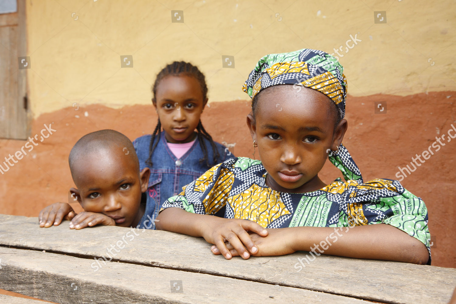 Two Girls One Boy Mbororo Ethnic Editorial Stock Photo - Stock Image ...