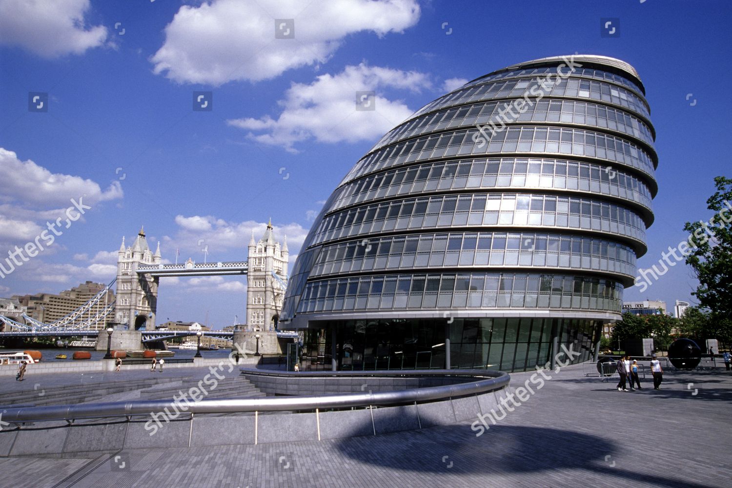 Tower Bridge City Hall Designed By Editorial Stock Photo - Stock Image ...