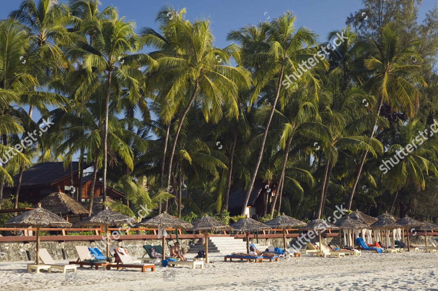 Palm Beach Ngapali Beach Thandwe Rakhine Editorial Stock Photo - Stock ...