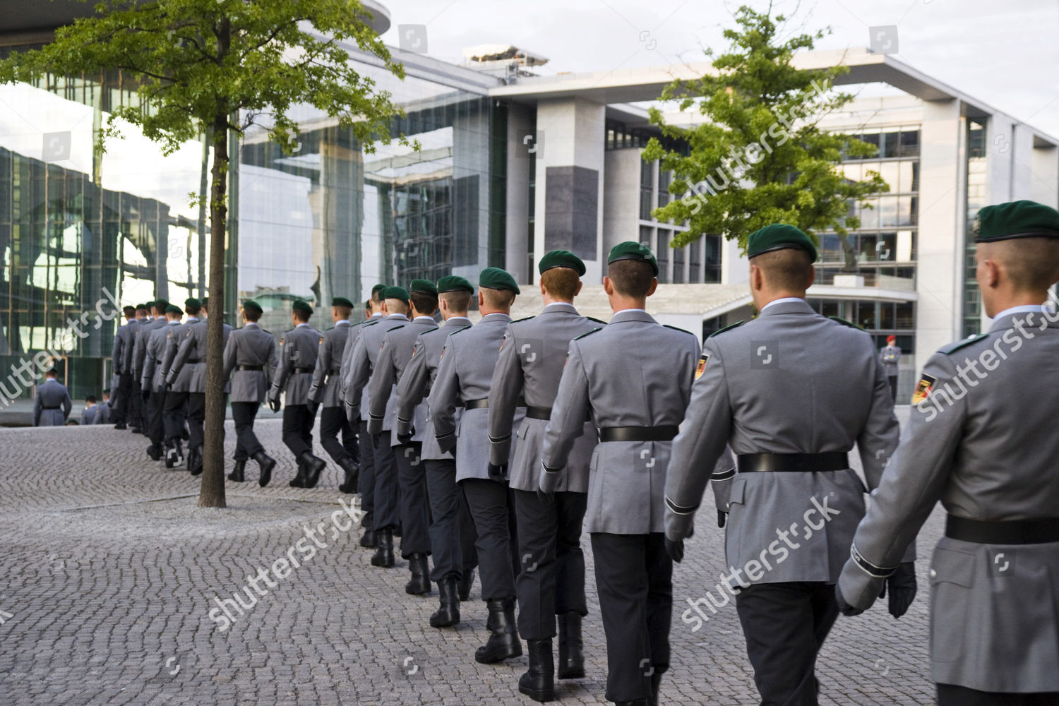 Guard Bundeswehr German Army Exercises Ceremonial Editorial Stock Photo ...