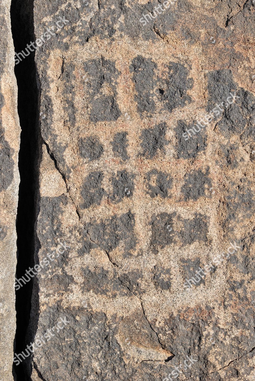 Native American Engravings Petroglyphs Least 2000 Editorial Stock Photo ...