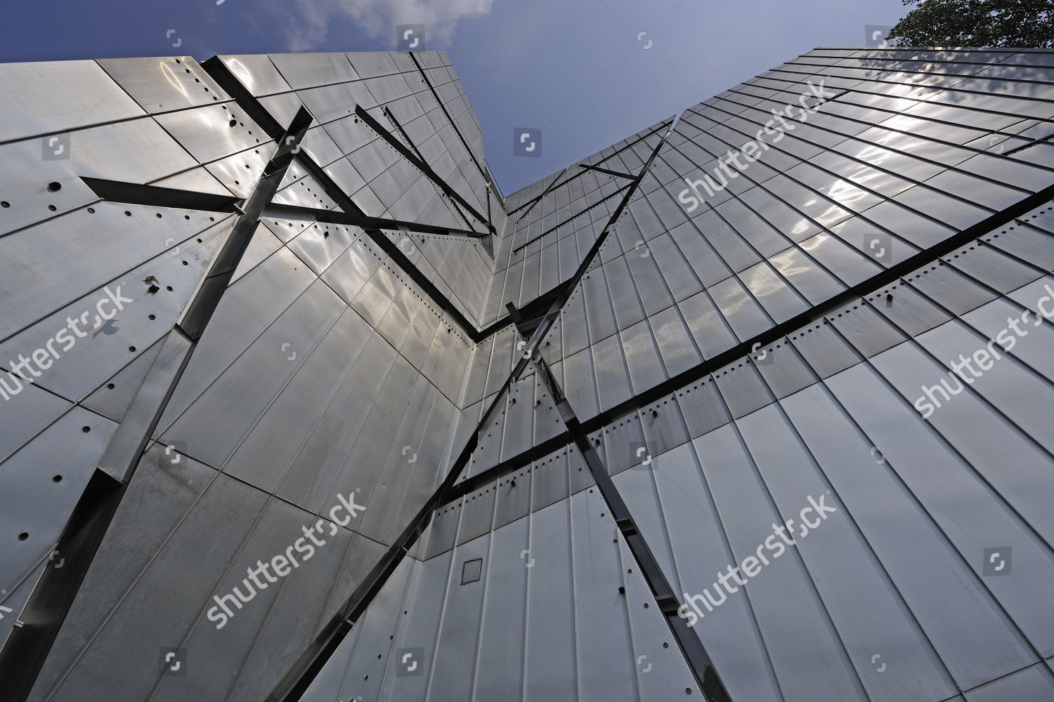 Jewish Museum New Building By Daniel Editorial Stock Photo - Stock ...