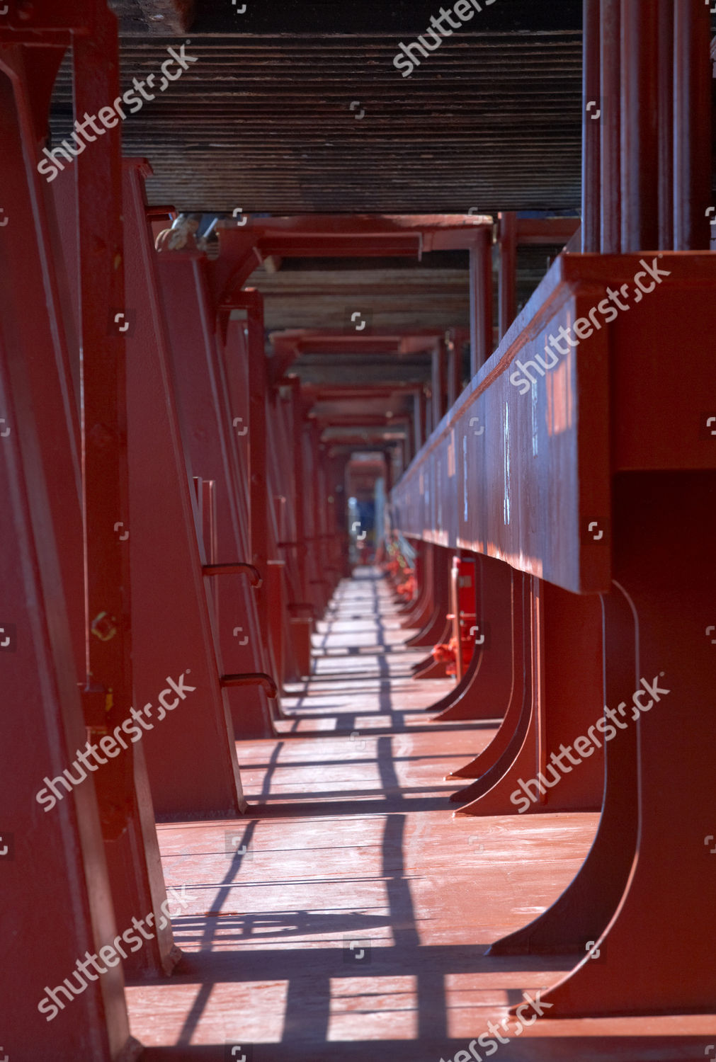 Corridor Deck Container Ship Editorial Stock Photo - Stock Image ...
