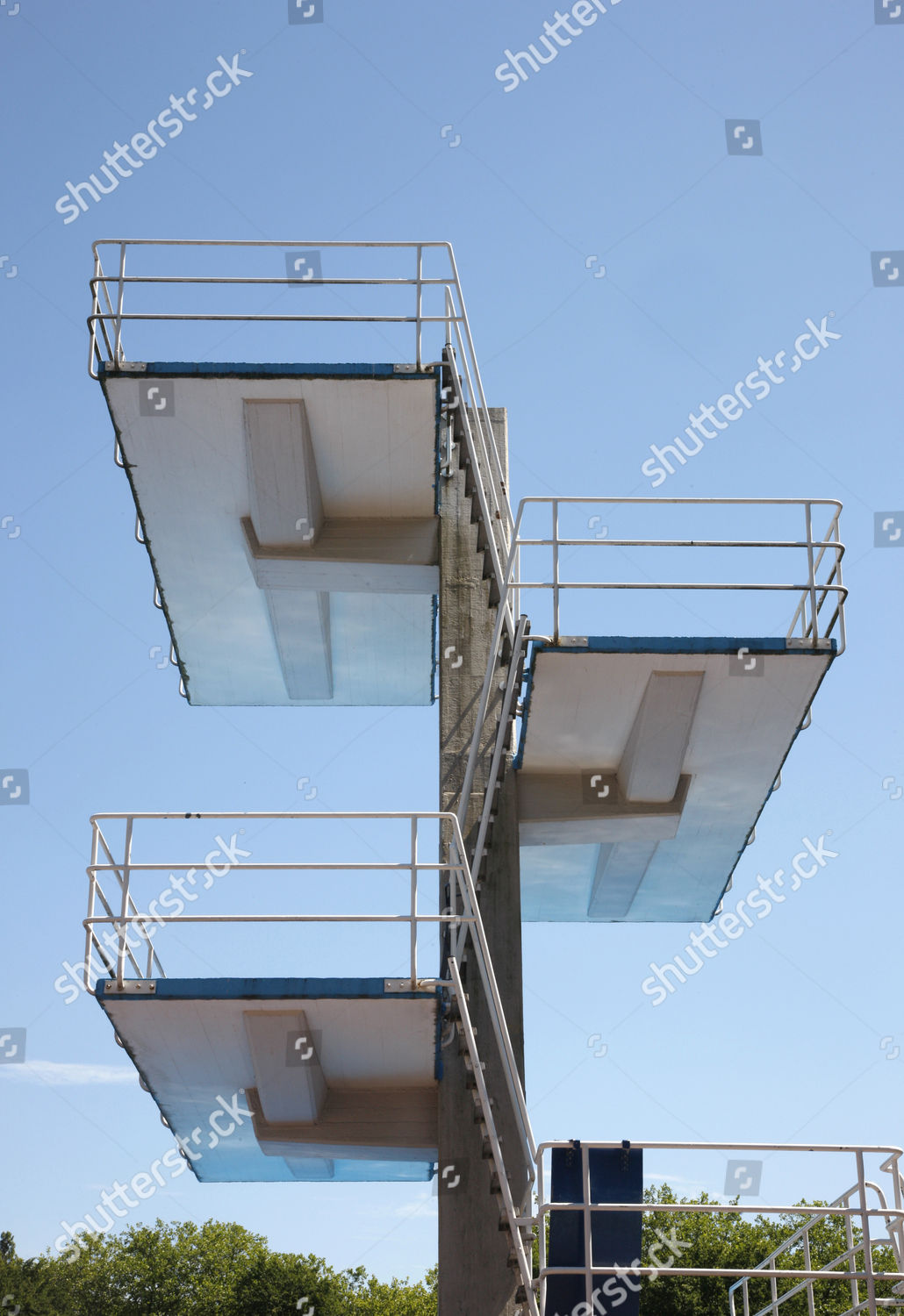 Diving Tower 10meter Diving Board Outdoor Editorial Stock Photo - Stock ...