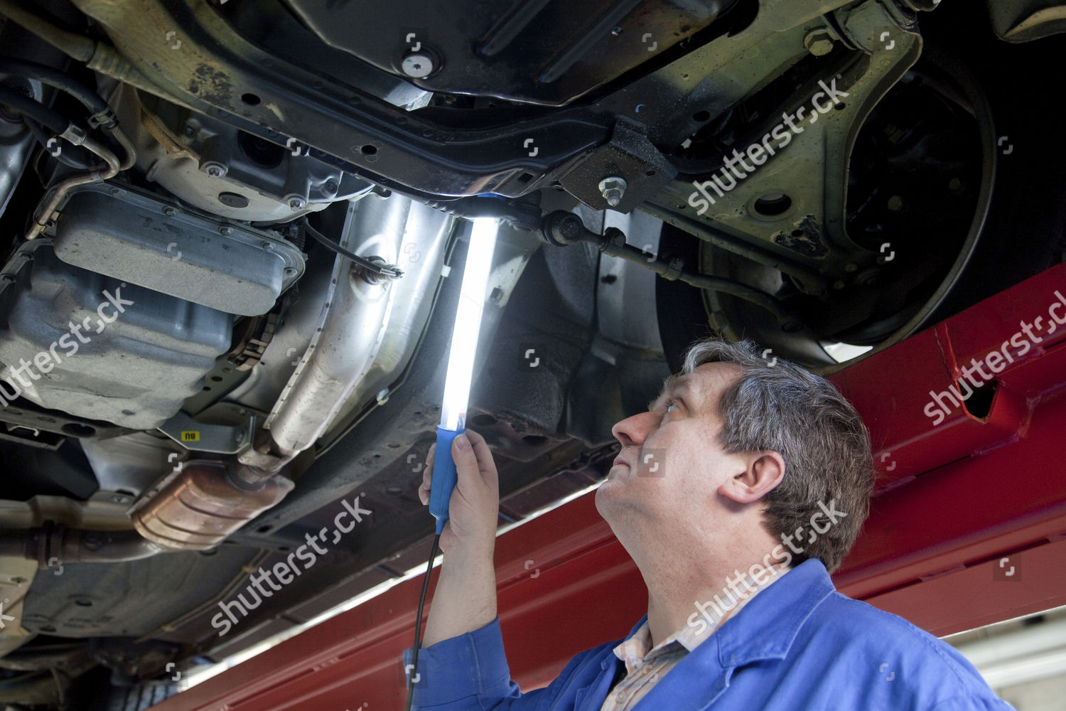 Model Released Master Car Mechanic Mechatronics Editorial Stock Photo ...
