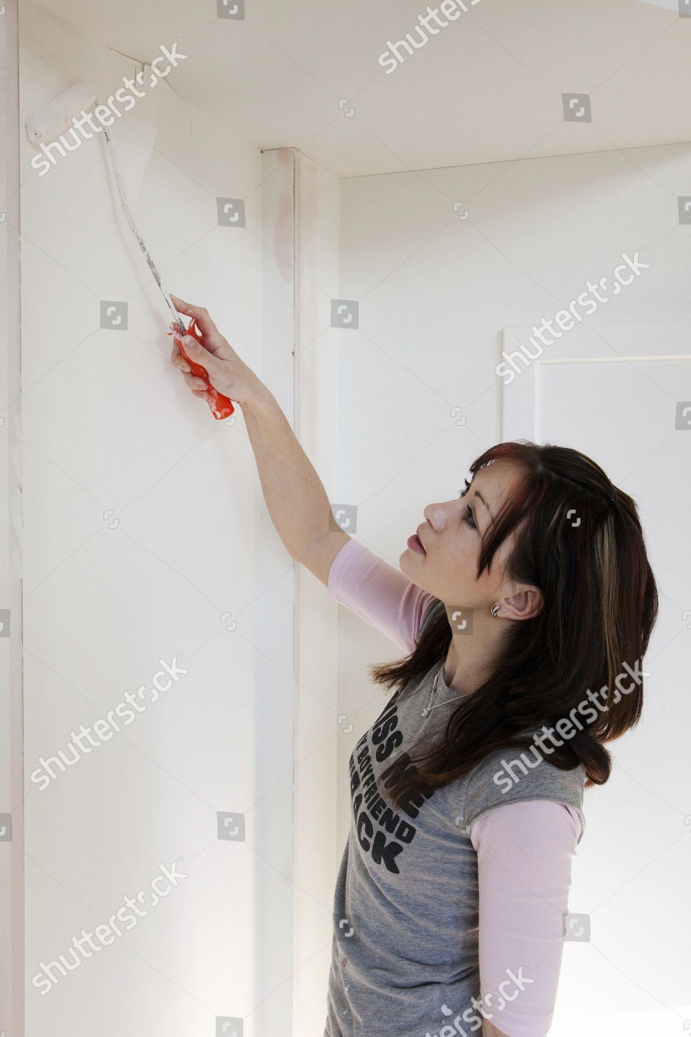 Model Released Master Craftman Student Painting Editorial Stock Photo ...