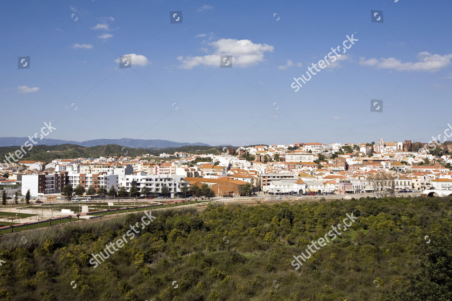 City View Castle Cathedral Roman Bridge Editorial Stock Photo - Stock ...